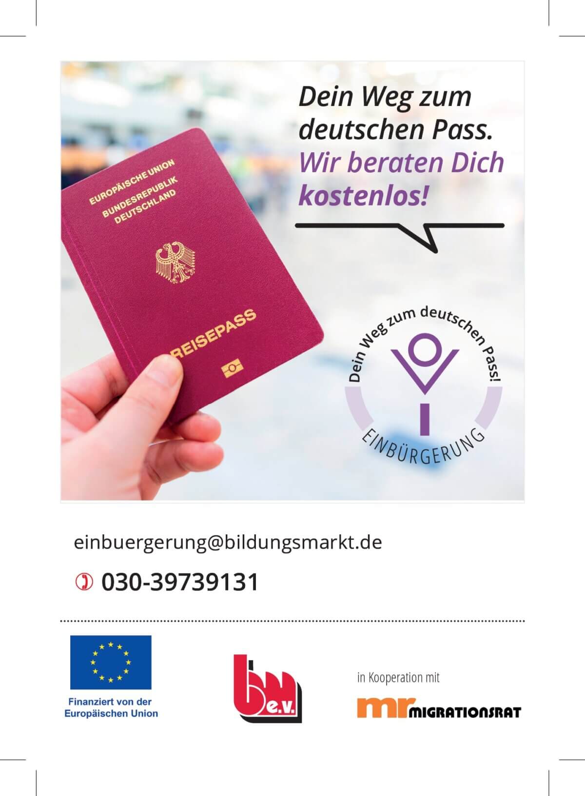 Dein Weg zum deutschen Pass – Club Dialog